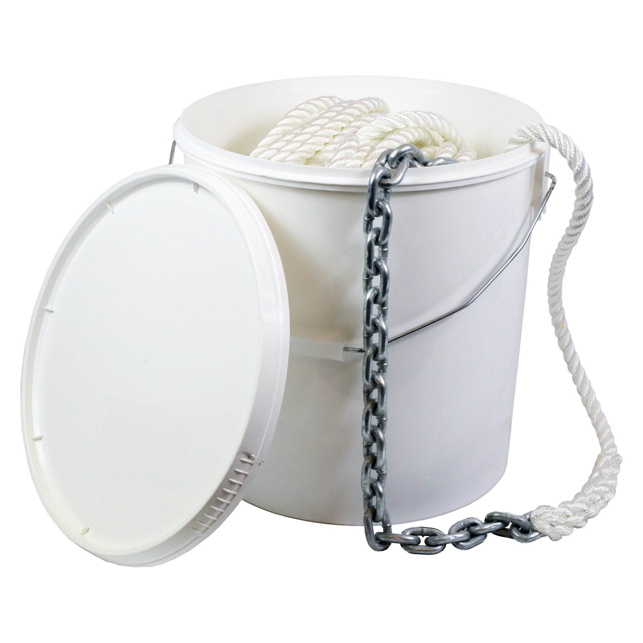 10m chain with 30m 3-stranded 12mm rope - Sleipner Sverige