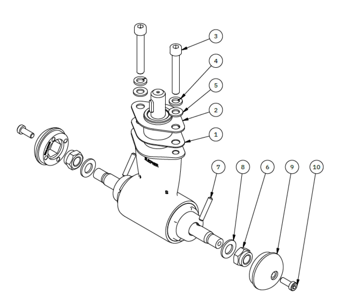 SE80 bogpropeller 12V - Sleipner Sverige