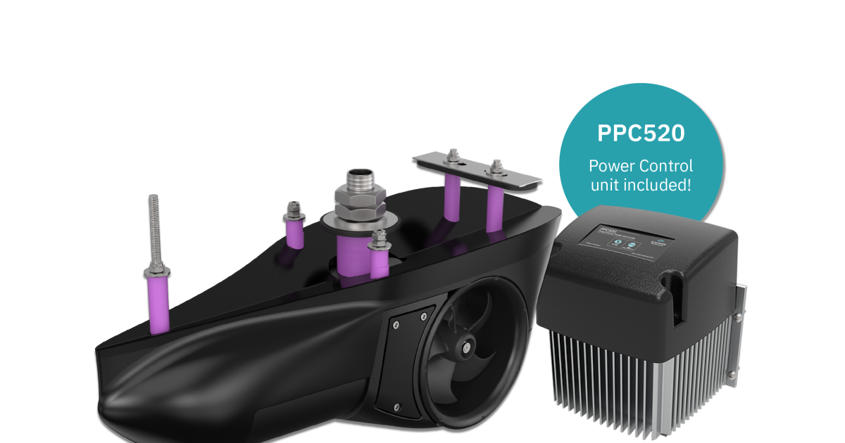 Utanpåliggande bog/akterpropeller PPC och Pod 12V - Sleipner Sverige