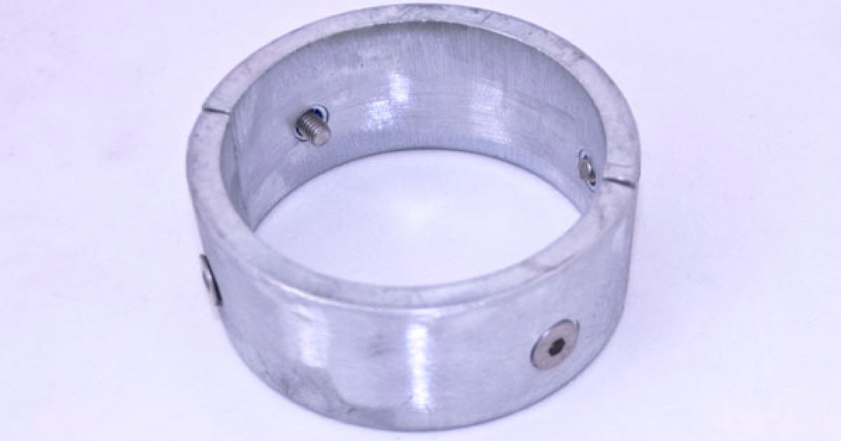 Anode collar, zinc, for 3 bl Gori folding propeller 15-16,5" - Sleipner ...